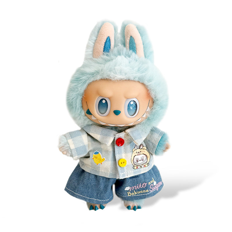 Labubu Outfit - Blue Shirt + Jeans – MYFUNITY